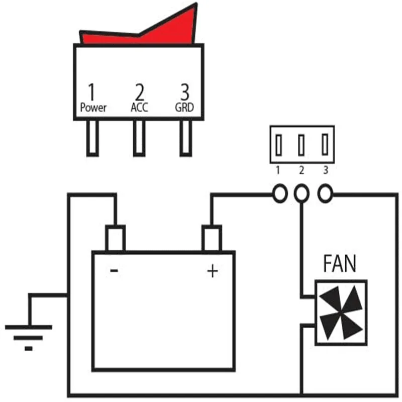 Lighted Rocker Switch Schematic | Shelly Lighting