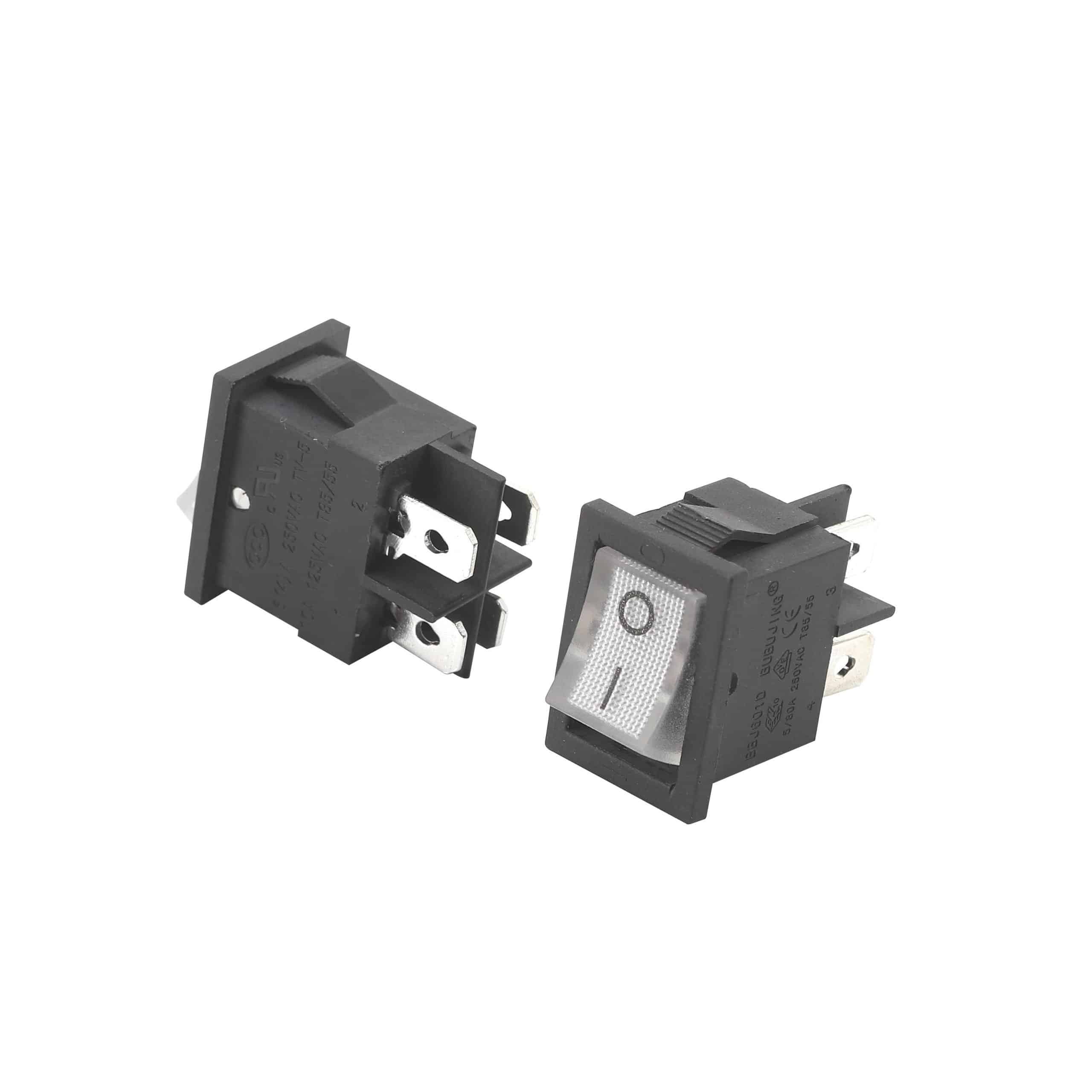 KCD1-104 Interruptor basculante iluminado 6A 250V CA - WEUP