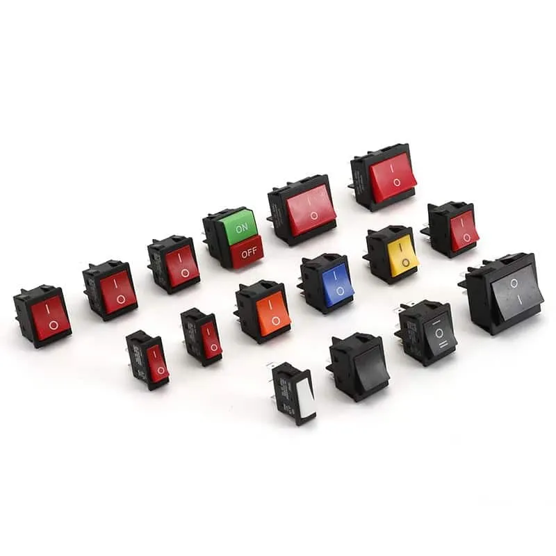 KCD4 30 Amp Lighted Waterproof Rocker Switch SPST Welding Machine - WEUP