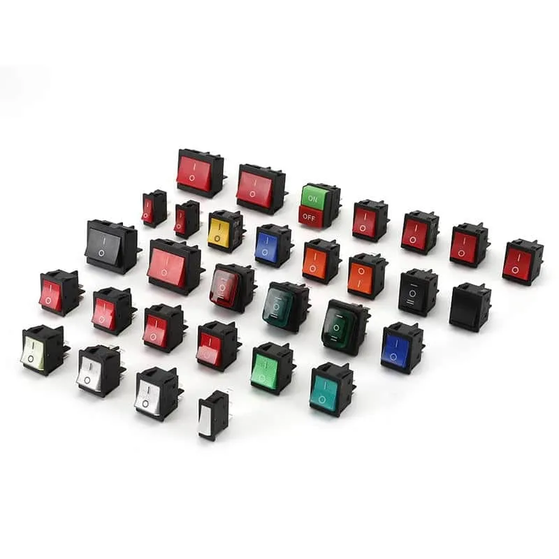 KCD4 30 Amp Lighted Waterproof Rocker Switch SPST Welding Machine - WEUP