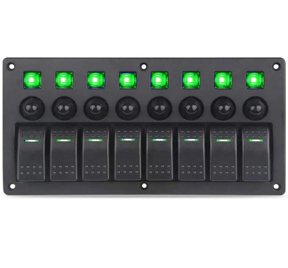 Lighted Marine Rocker Switch Panel – WEUP