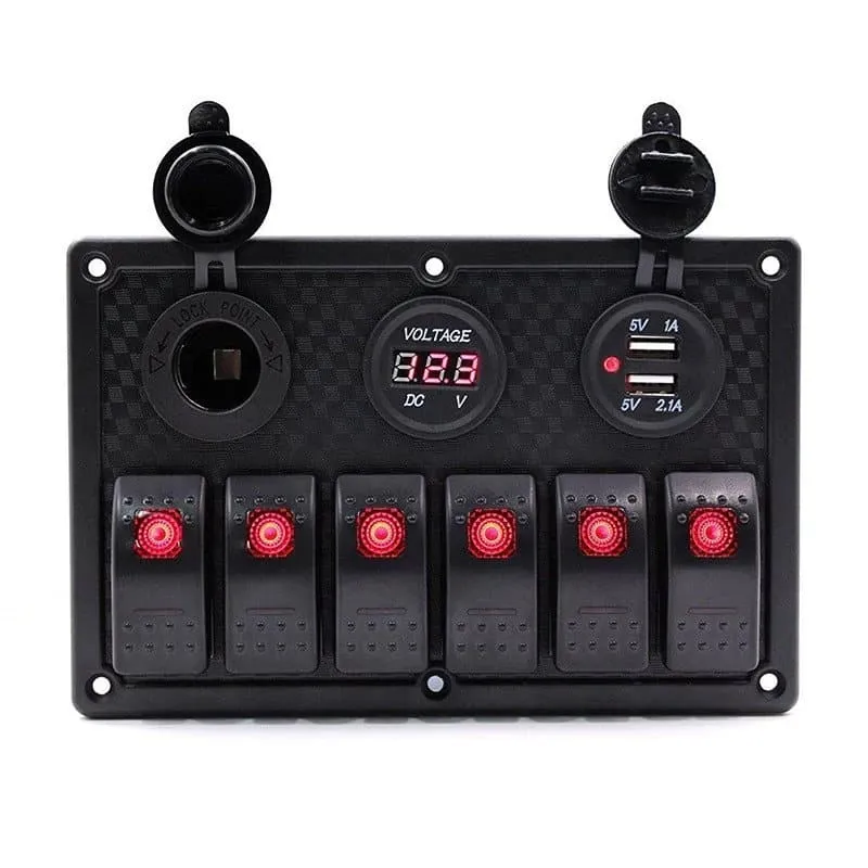 Marine Rocker Switch USB - WEUP