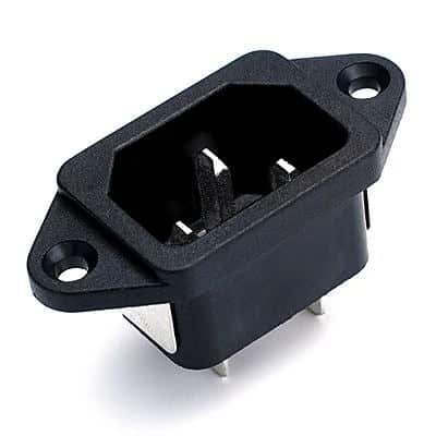 ST-A01-002L M04 AC Socket IEC 60320 (C14) 15A 10A 250V Appliance Inlet ...