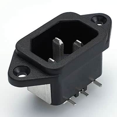 ST-A01-002LHT-S33 M03 AC Socket IEC 60320 (C14) 15A 10A 250V Appliance ...