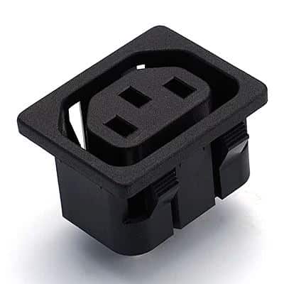 ST-A02-001KU IEC AC Power Outlet Socket 60320 C13 Connector Female ...