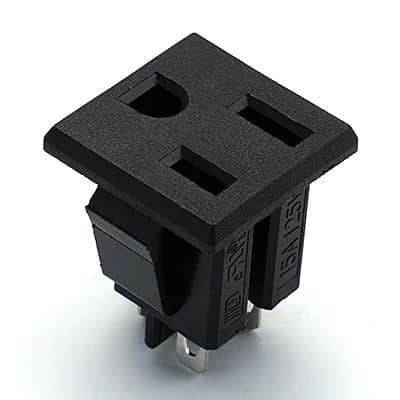 ST-A02-002K Toma de corriente de CA IEC 60320 C13 Conector hembra 10A ...