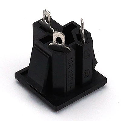ST-A02-003K IEC AC Power Outlet Socket 60320 C13 Connector Female ...