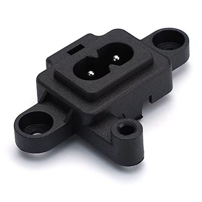 ST-A03-002LE-A7 AC Power Socket C8 Electrical Panel Mount Plug Adapter ...