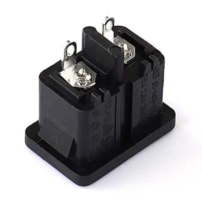 ST-A03-004JS IEC C8 inlet power wall socket 2pins male electric ...