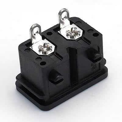 ST-A03-005HS19 IEC C8 inlet power wall socket 2pins male electric ...