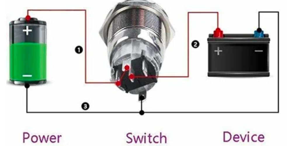 How to Wire Momentary Push Button Switch - WEUP