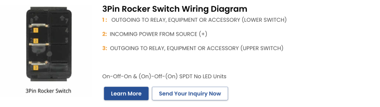 Rocker Switch Wiring Diagrams - WEUP