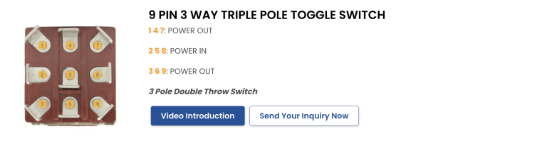 What is a 3 pole double throw switch? - WEUP